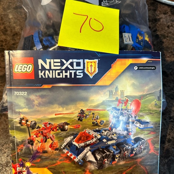 Lego | Toys | Lego Nexo Knights Axls Tower Carrier Set 7322 | Poshmark